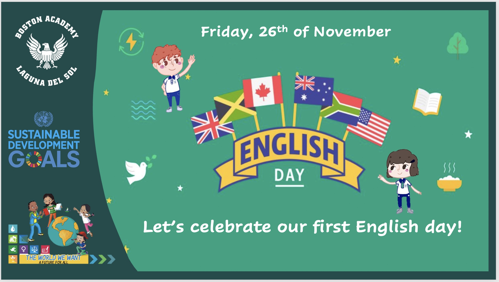 Our first English Day » Boston Academy Laguna del Sol