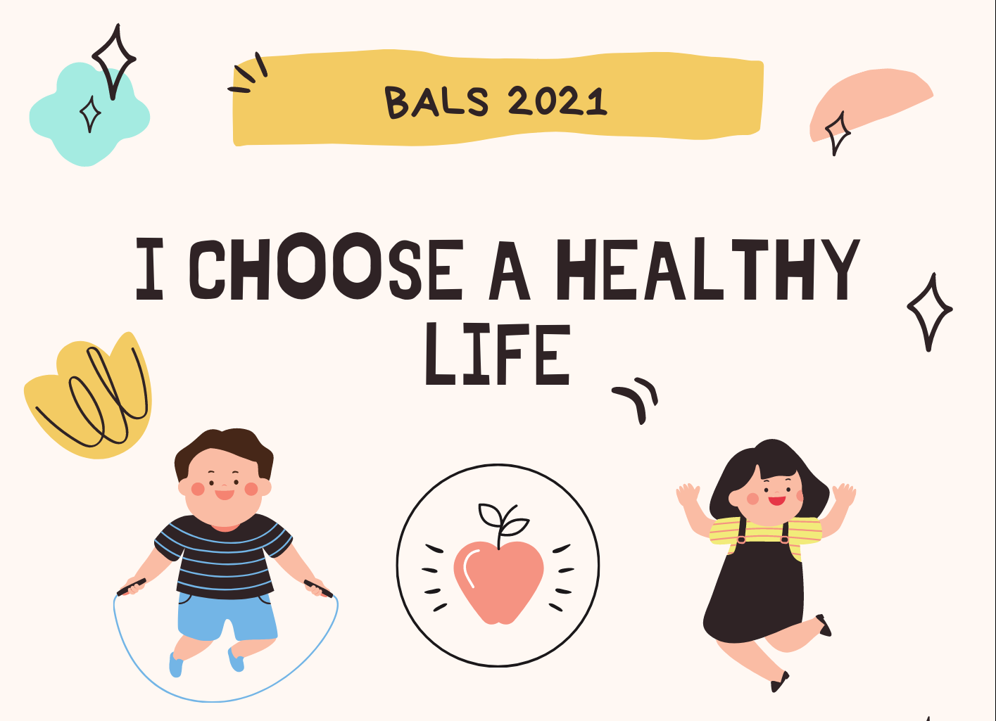I choose a healthy life » Boston Academy Laguna del Sol
